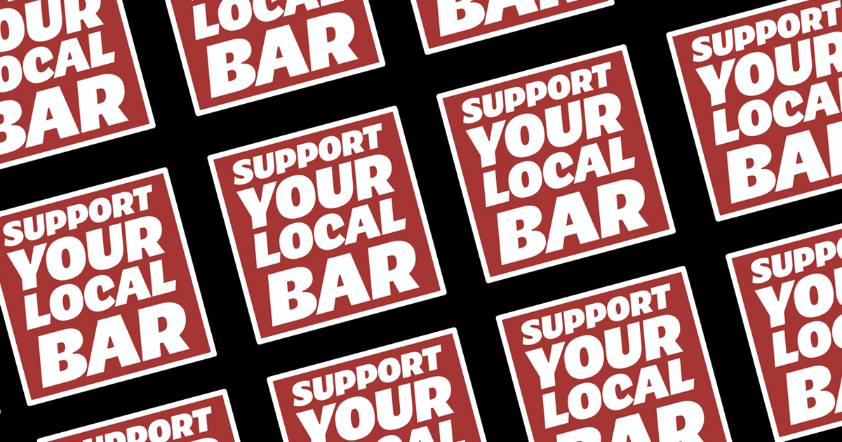 Support Your Local Bar - GinShop.it