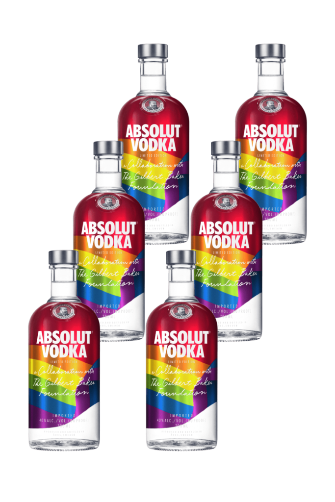Absolut Rainbow x 6 - GinShop.it