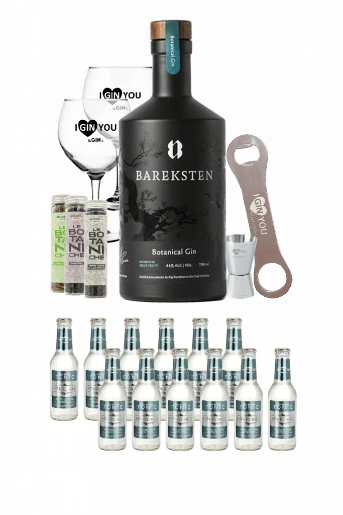 Bareksten Botanical Gin (70cl) - Perfect Serve - GinShop.it